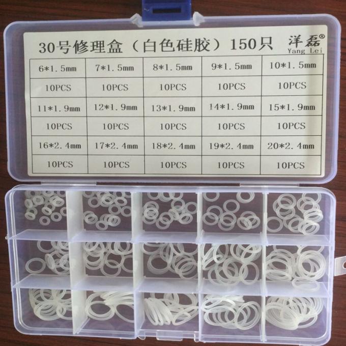 Food Grade Silicone O-Ring Kit - Waterproof, Custom Sizes