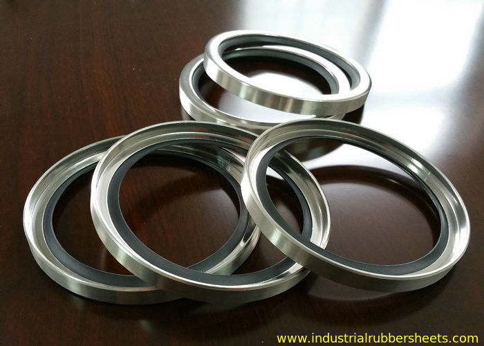 PTFE / PTFE SS Shaft Oil Seal With Single Or Double Lips For Air Compressor