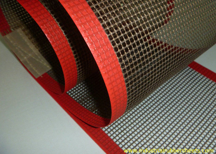 High Strength Glass Fiber Woven Fabric PTFE Mesh / PTFE Mesh Screen