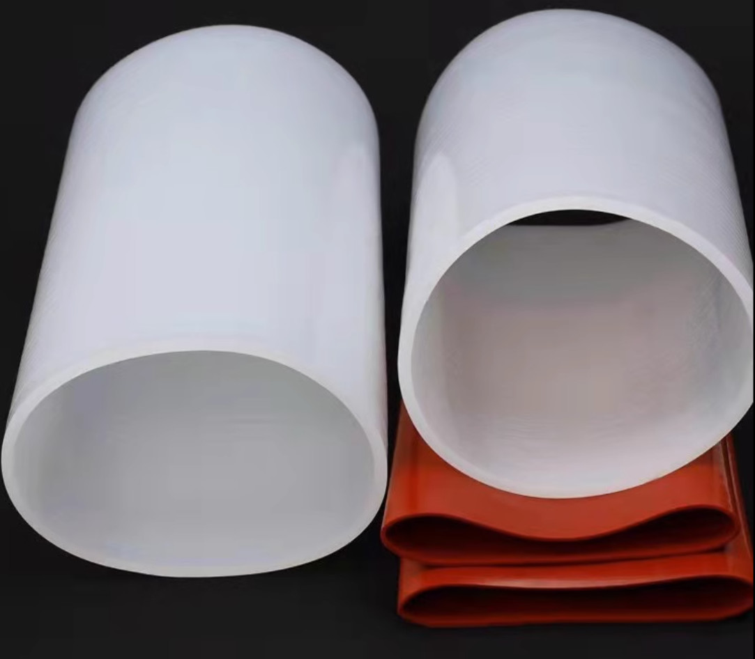 Custom Braided Silicone Tube Extrusion with Smooth Surface