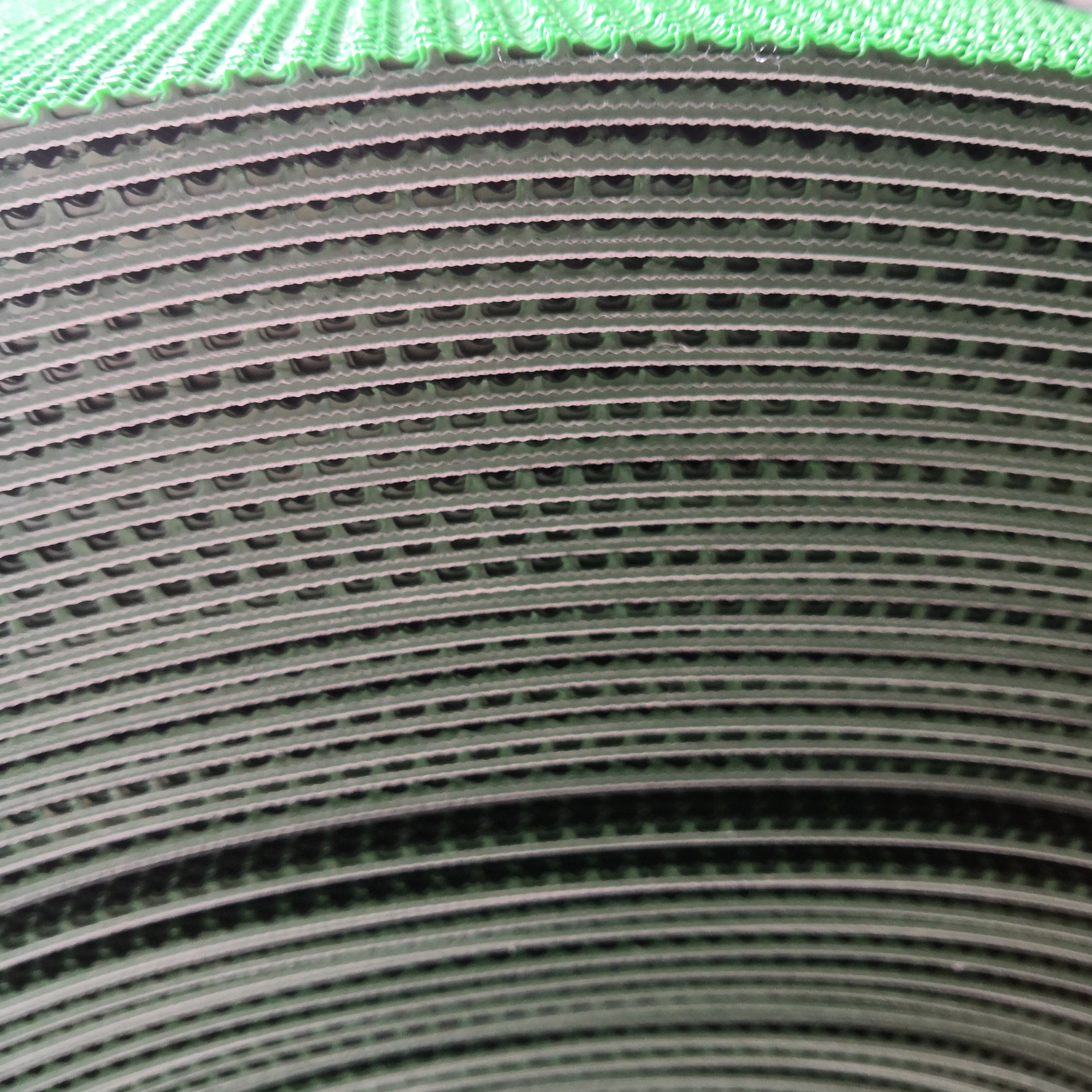 Heat & Oil Resistant PVC Conveyor Belt - Custom Length