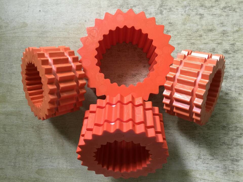 4H-11H Hytrel Coupling Element by Dupont Hypalon Material with Red color