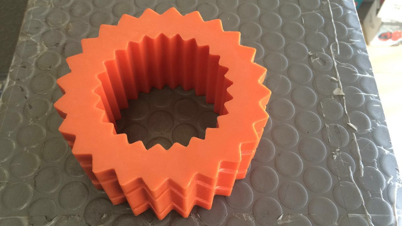 4H-11H Hytrel Coupling Element by Dupont Hypalon Material with Red color