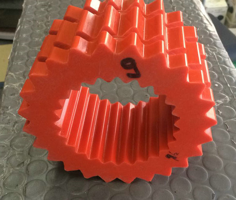 4H-11H Hytrel Coupling Element by Dupont Hypalon Material with Red color