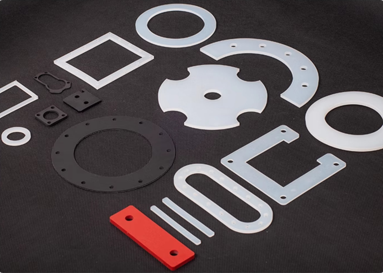 Food Grade Silicone Washers with 9Mpa Strength