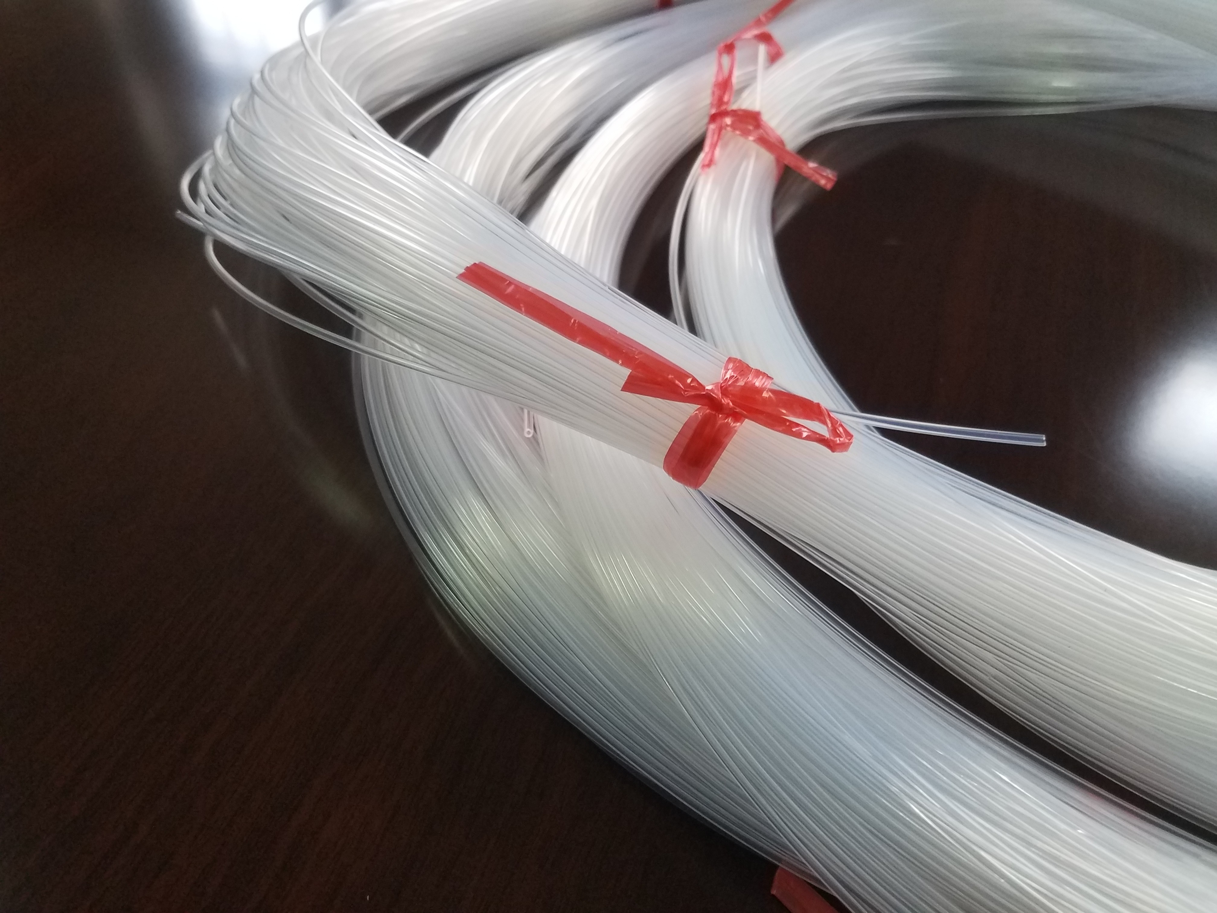 Clear 30Mpa PTFE Tubing with 90 Shore A Hardness