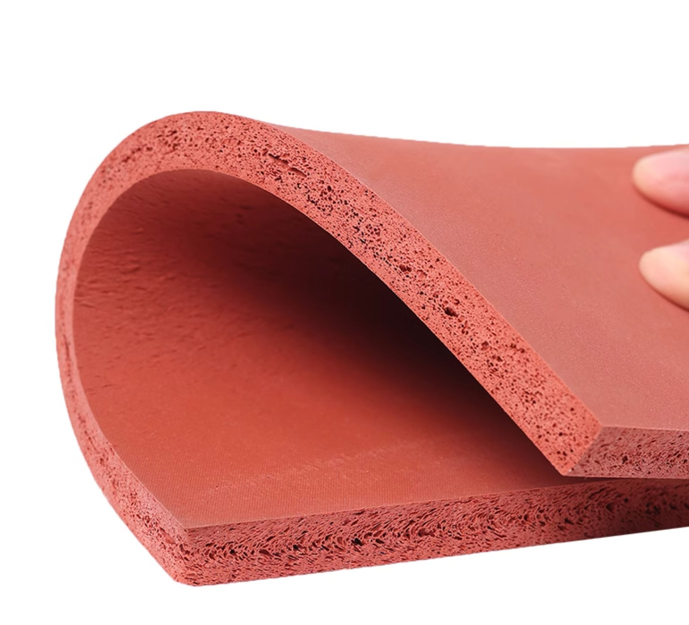 Closed Cell Silicone Sponge Sheet 20-25 Shore A, 0.8-50mm
