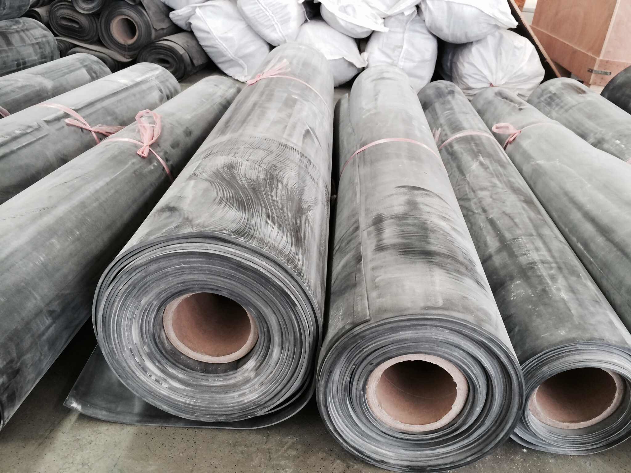 FKM Rubber Sheet with Glassfiber Reinforcement