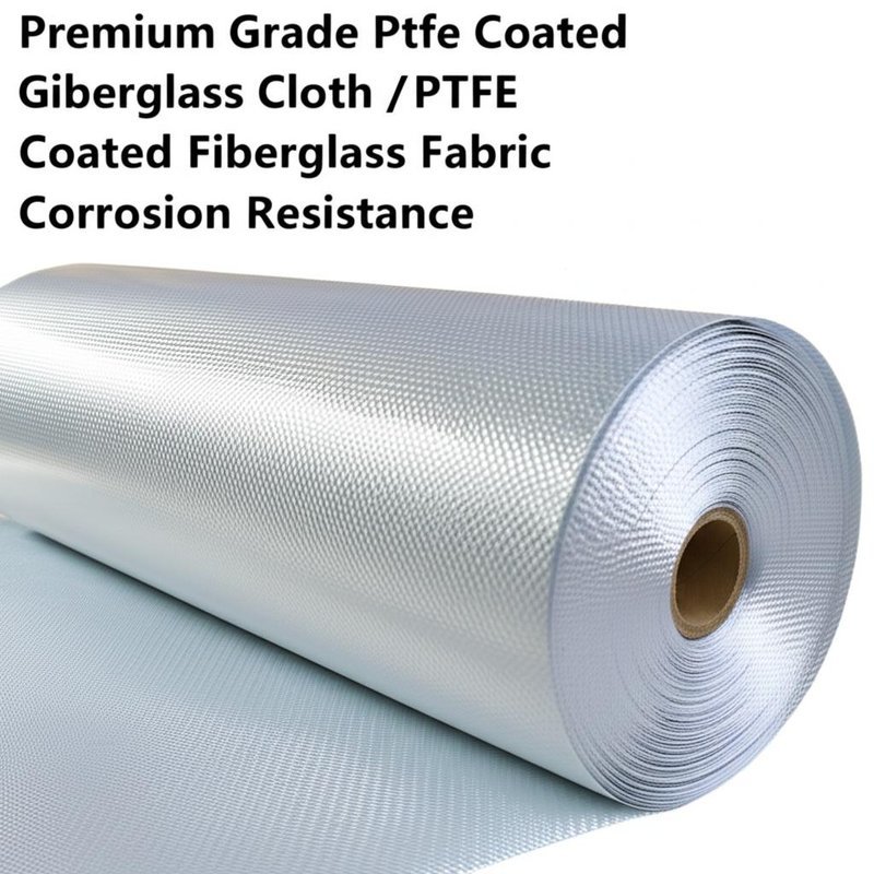 Virgin PTFE Coated Fiberglass Fabric with Corrosion Resistance