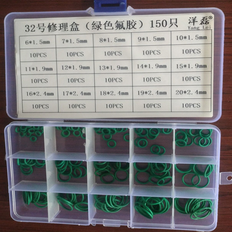 70 Shore A FKM Silicone Washers O Ring Kit